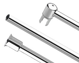 Shower screen support bar kit