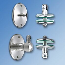 Glass Canopy Fixings - Round