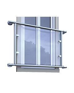 Juliet Balcony, Glass Balcony, Juliet Glass Balustrade - Barrier Components