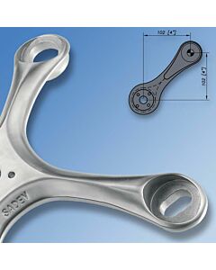 Monti Spider Fittings, Side Fix Spiders, Sadev Fittings - Barrier ...