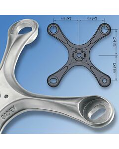 Monti Spider Fittings, Side Fix Spiders, Sadev Fittings - Barrier ...